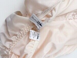 Intimates & Sleepwear | Vintage Shadowline Set Nude Tan Short 5 Size 32 ...